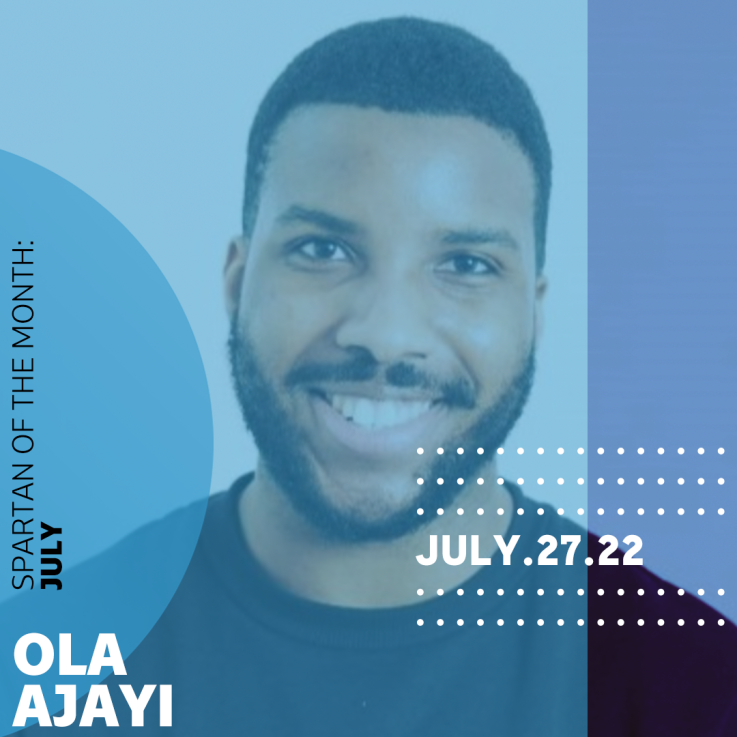 July Spartan of the Month: Ola Ajayi