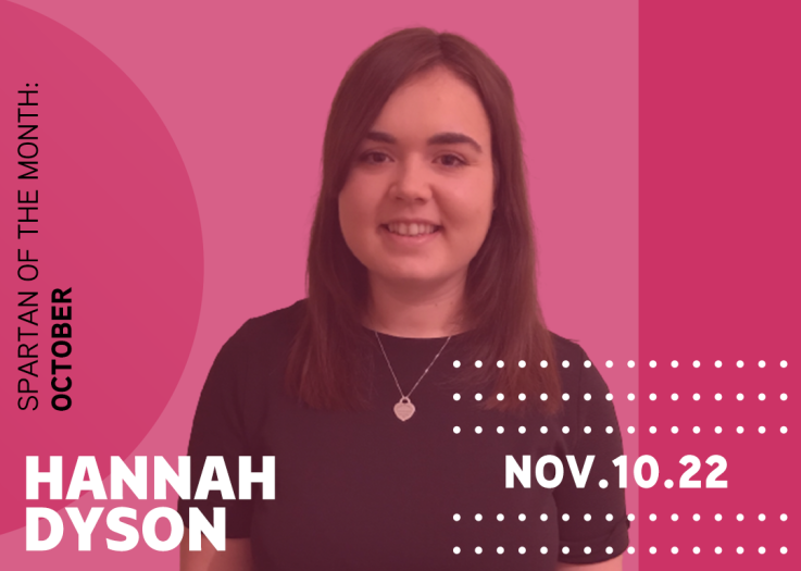 October Spartan of the Month: Hannah Dyson
