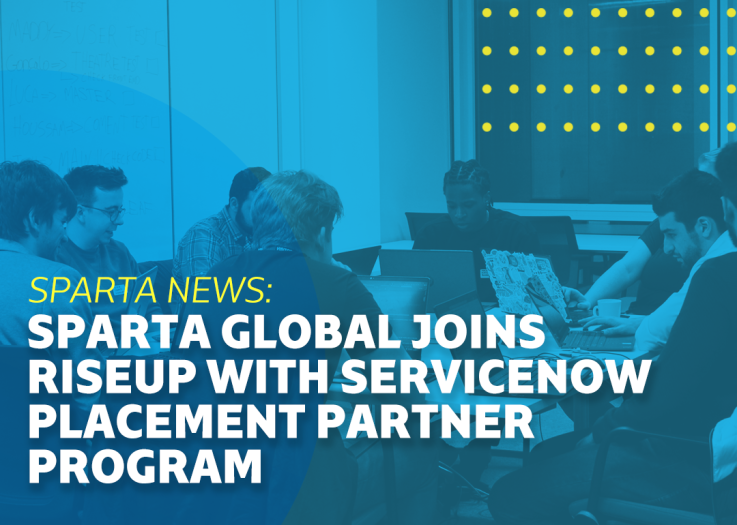 Sparta Global joins RiseUp with ServiceNow Placement Partner Program